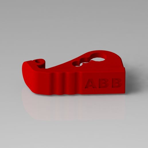 🔫 Lockout Latch for ABB Pistol Handle Switch・ STL File for 3D printing ...