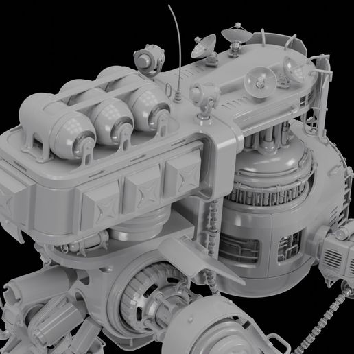 🤖 Mech Robot・ STL File for 3D printing・Cults