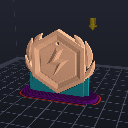 STL file TFT Rank Keychains – Hyper & Purple Tier (League of Legends) 🦸 ...