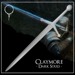 3D printing Claymore Sword 1:1 - Dark Souls・Cults