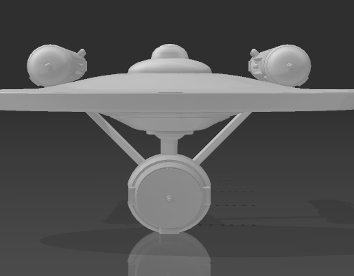 Free STL file STO - Federation - Constitution-class (pilot) 🧑‍ ️ ...