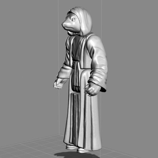 ⭐ VINTAGE STAR WARS KENNER-STYLE REEGESK (RANAT) ACTION FIGURE・ STL ...