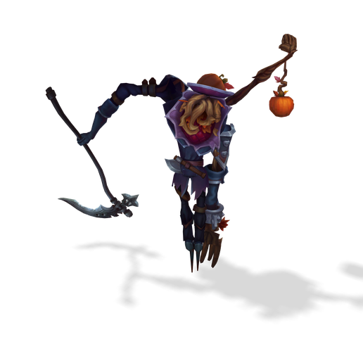 🎲 Pumpkinhead Fiddlesticks League of Legends 3D print model・ STL File ...
