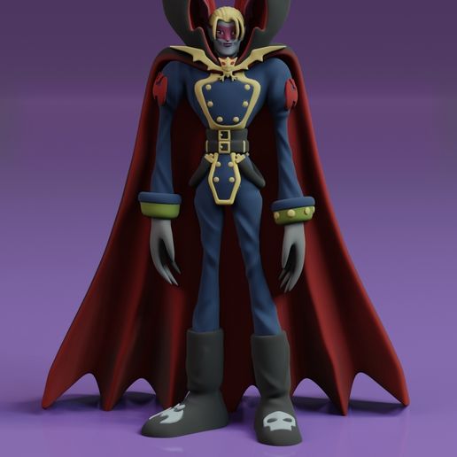 🐉 Myotismon Digimon・ STL File for 3D printing・Cults