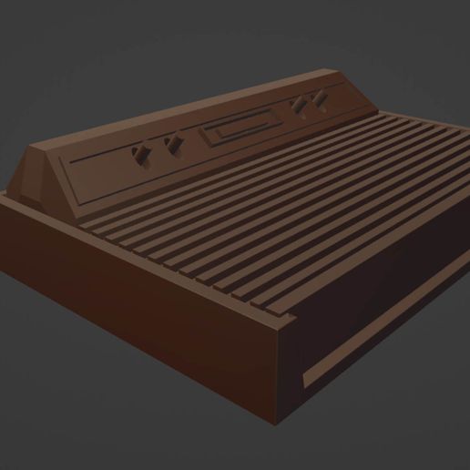 Fichier STL Console Atari 2600 🎲 ・Objet pour impression 3D à ...