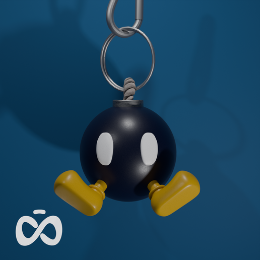 🤴 Pack Rey Bomba-Omb | Mario Fanart・Archivo STL Gratis para Impresión ...
