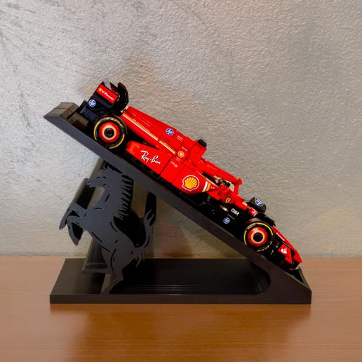🚗 Ferrari SPEED CHAMPIONS stand (77242)・ STL File for 3D printing・Cults