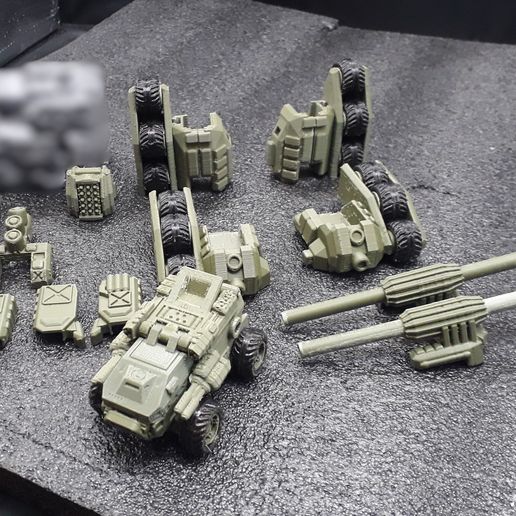 🤖 Titan equipment for exobot system・ 3D File for 3D printing・Cults