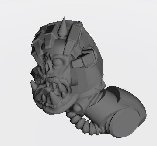 🛰 Power Gauntlet - Prime scale powered gauntlet holding head・Free STL ...