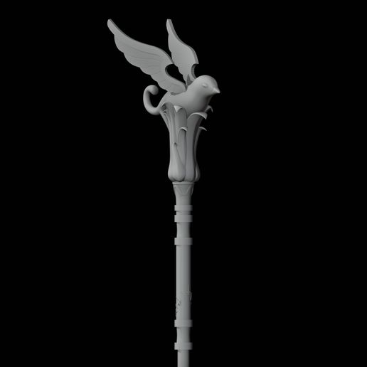 🌊 Phoebe - Staff - Wuthering Waves Wuwa Cosplay・ 3D File for 3D ...