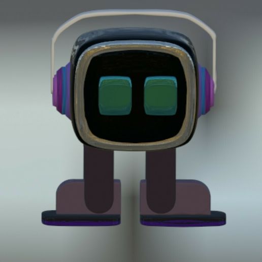 STL file Emo AI Robot 🤖 ・3D printing idea to download・Cults