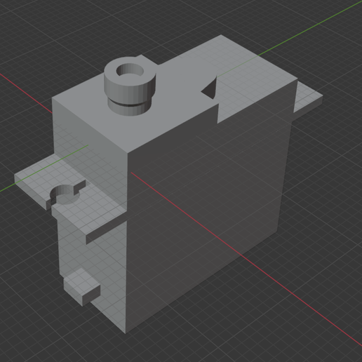 Free STL file standard 21g servo 👽 ・3D printable model to download・Cults