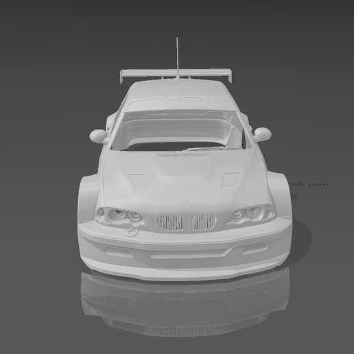 🐚 BMW M3 E46 GTR Shell Body - Divided Parts for Easy Printing・ STL File ...