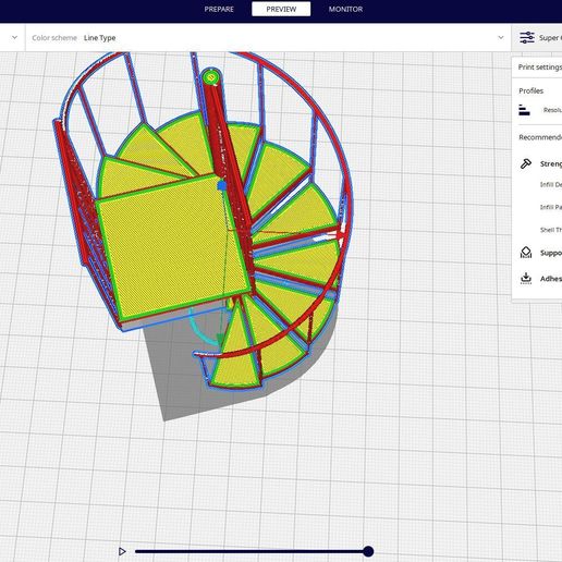 🧞‍♂️ spiral stairs・ STL File for 3D printing・Cults