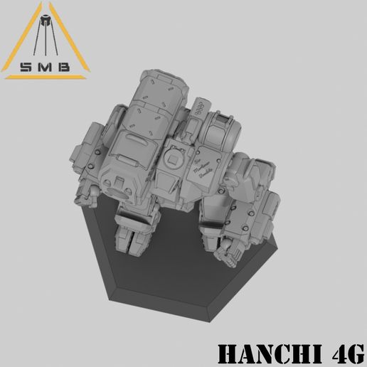 3D file Hanchi 4G 🛰 ・3D print design to download・Cults