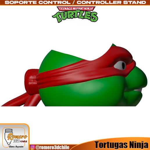 🥷 Ninja Turtles Control Stand・ STL File for 3D printing・Cults