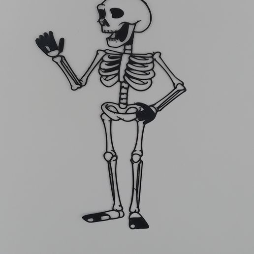 💀 skeleton・Free STL File for ・Cults