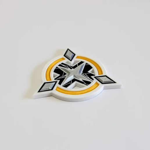 🦸 Emma frost medallions Fortnite C5 S4・ STL File for 3D printing・Cults