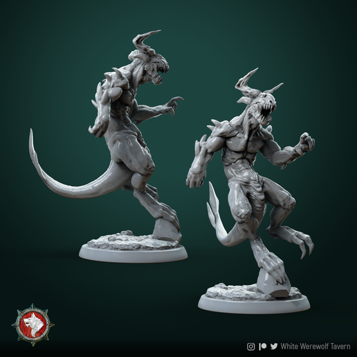 📈 'Legion of Devils' September 2021 release 21 STL's miniatures pre ...