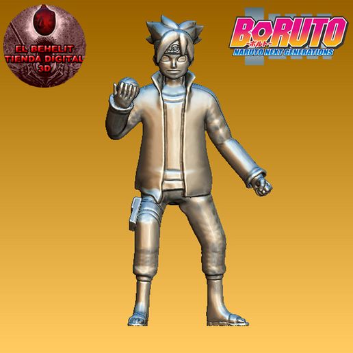 3D file Boruto Uzumaki 👾 ・3D printing idea to download・Cults