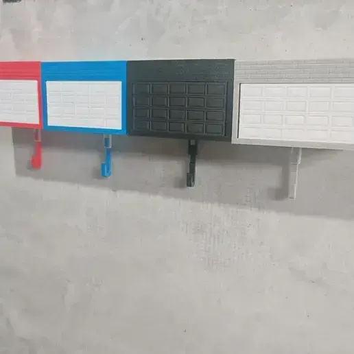 🔑 Hotwheels & Matchbox Garage Key holder・ 3D File for 3D printing・Cults