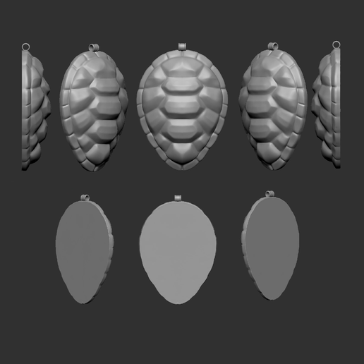 🐢 Turtle Shell・ STL File for 3D printing・Cults