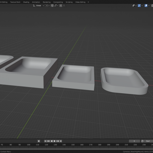3D file Skatepark Bowl Collection 🥣 ・3D printing design to download・Cults
