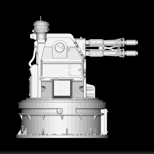 STL file Naval Artillery Cannon - Detailed Warship Weapon - Historic ...