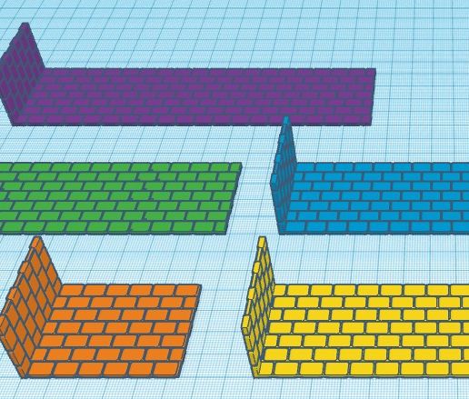 🚪 25mm Floor Tiles, Walls and Doors・ STL File for 3D printing・Cults
