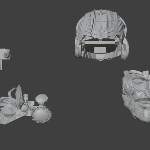 🤖 crosshairs head sculpt transformers・ STL File for 3D printing・Cults
