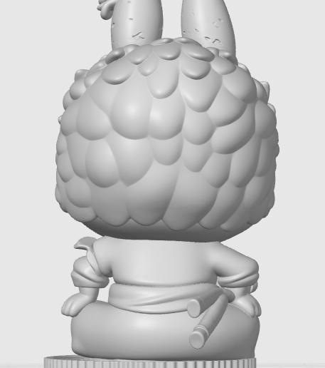 👾 Labubu Zoro・ STL File for 3D printing・Cults