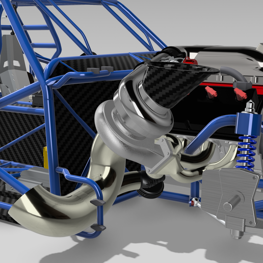 🏎️ TWIN TURBO HEMI GEN 2 COMPLETE FOR PROMOD NOVA・ STL File for 3D ...