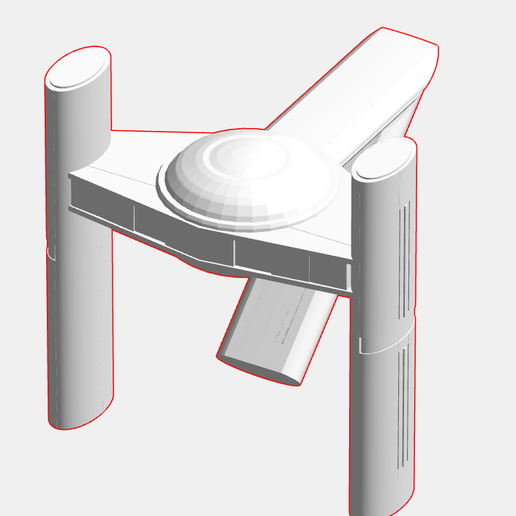 🚢 Edo God Ship - Star trek next generation・ STL File for 3D printing・Cults