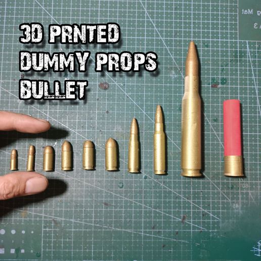 Archivo STL Dummy Bullet Packs 👽 ・Plan imprimible en 3D para descargar ...