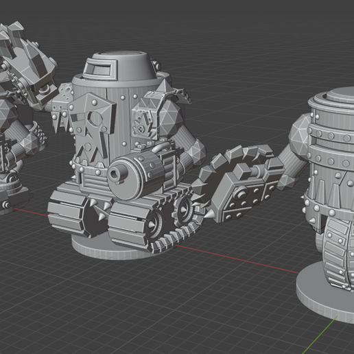 ♟ Greenskin Walkers for 6mm, 8mm Epic games・ STL File for 3D printing・Cults