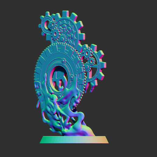 🎲 Chronomantic Cogs・ STL File for 3D printing・Cults