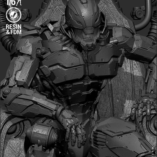 🗿 WICKED MARVEL ULTRON SCULPTURE : TESTED AND READY FOR 3D PRINTING・ 3D ...