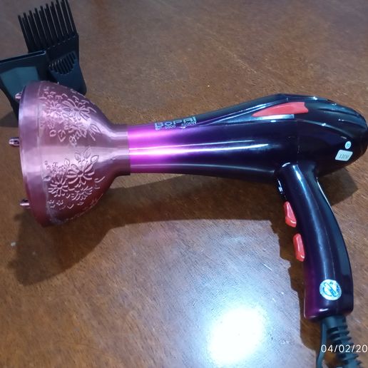 💇 HAIR DRYER DIFFUSER・ STL File for 3D printing・Cults