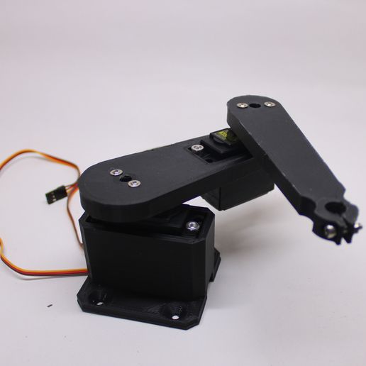 💪 Simple robotic arm・ STL File for 3D printing・Cults