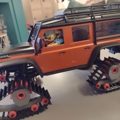 3D printed TRX4M Tracks • made with Airwolf EVO-T・Cults