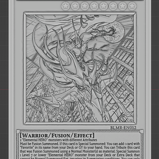 🔥 Elemental HERO Flame Wingman - Infernal Rage - yu-gi-oh!・Free STL ...