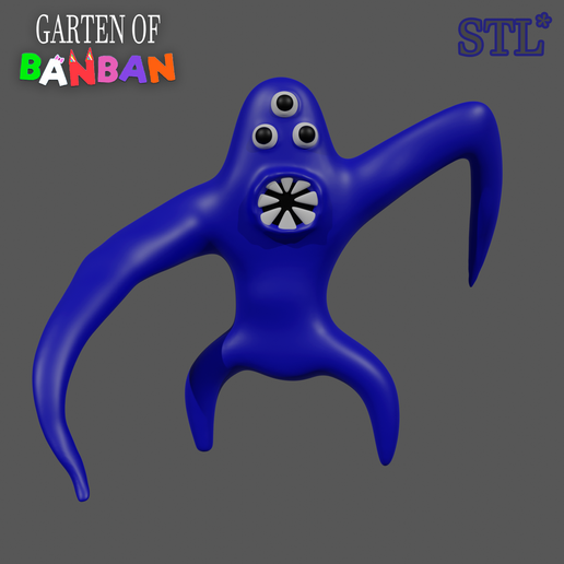 🎨 NABNAB FROM GARTEN OF BANBAN FAN ART | BGGT・ STL File for ・Cults