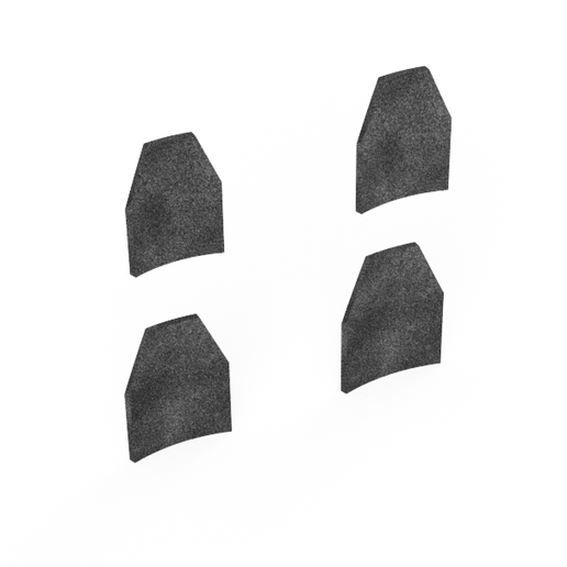Free STL file Shooter cut SAPI single curve plates - S,M,L,XL 🔫 ・3D ...