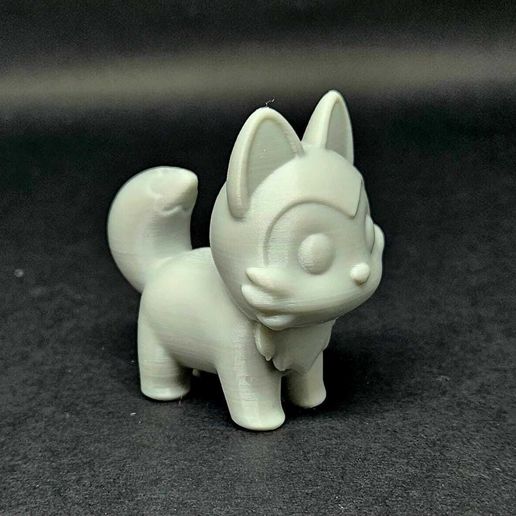 🐺 Cute Little Wolf・ 3D File for 3D printing・Cults