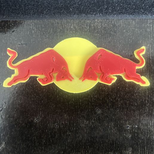 🐂 Red Bull Racing F1 Logo・ STL File for 3D printing・Cults