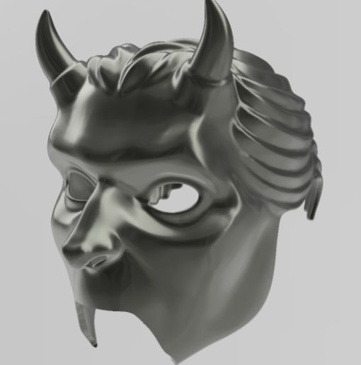 👻 Ghost Bc Prequelle mask・ OBJ File for 3D printing・Cults