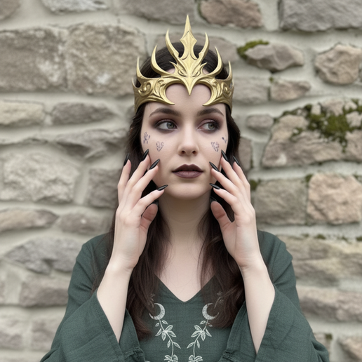 👑 Crown of Doom・ STL File for 3D printing・Cults