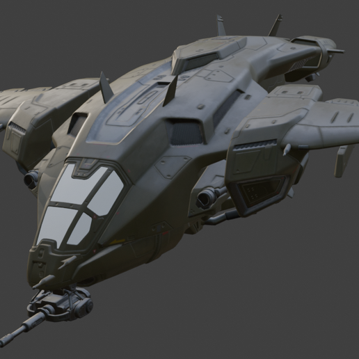 😇 UNSC D77 - TC Pelican 3D Model - Fortnite x Halo STL・Archivo STL para ...