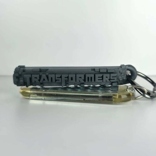🤖 Transformers Logo Keychain STL File - 3D Printable Transformers Logo ...
