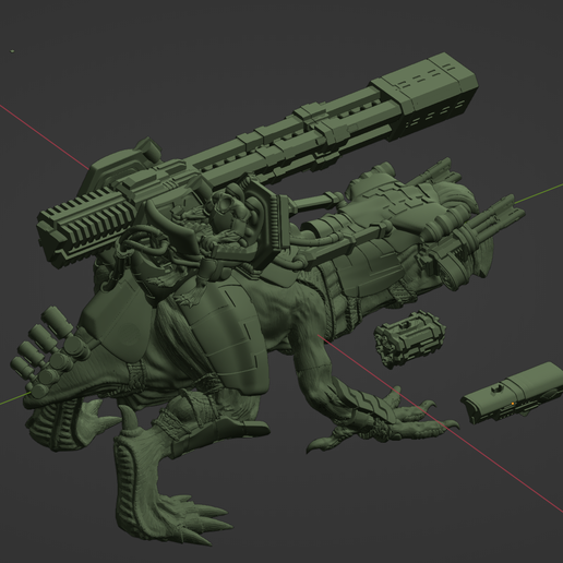 🐔 Gnaar Locks Anvil-head Taserface・Free 3D File for 3D printing・Cults